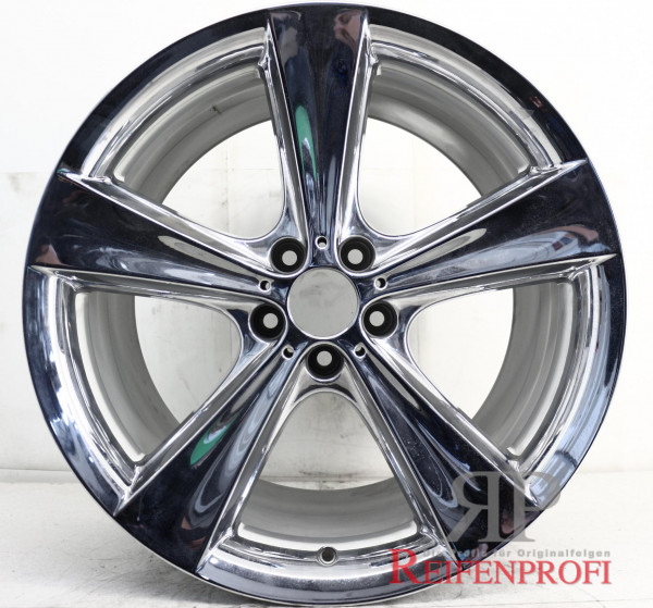 Original BMW X6 E71 21 Zoll Einzelfelge Styling 128 6782833 Chrom HA ...