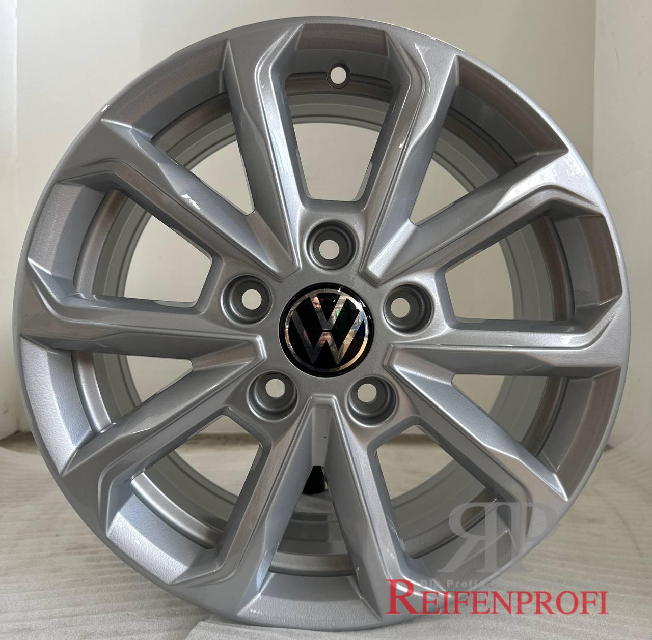 Original VW T7 16 Zoll Syrakus Felgen Satz 7T0601025 6,5x16 ET60 Silber ...